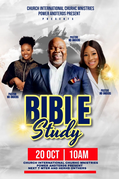 bible study Template | PosterMyWall
