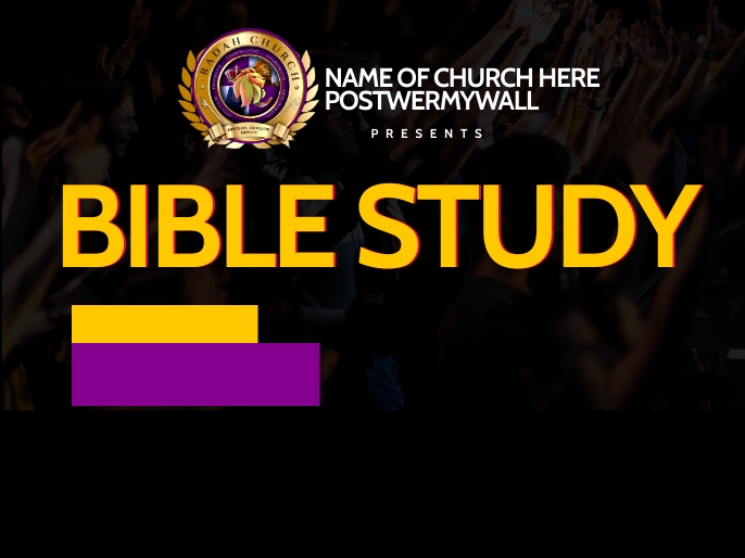 bible study Template | PosterMyWall