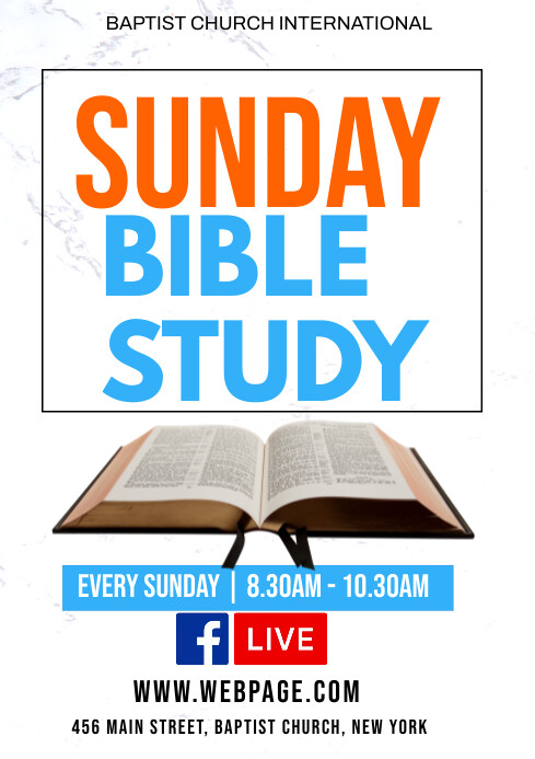 bible study Template | PosterMyWall