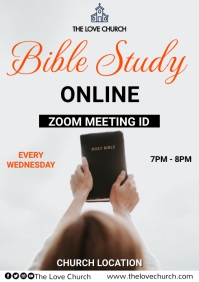 Bible Study Template | PosterMyWall