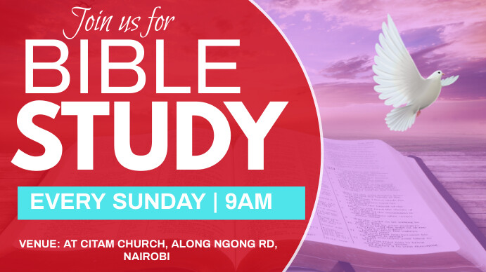 bible study Template | PosterMyWall