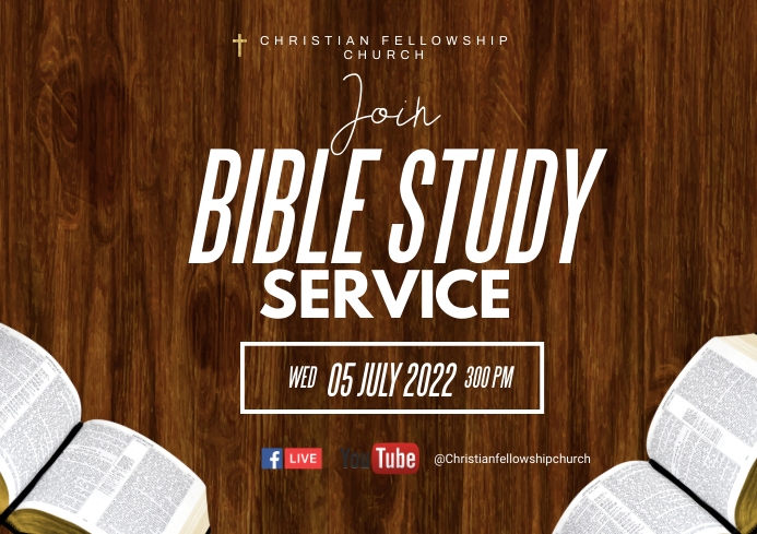 bible study Template | PosterMyWall