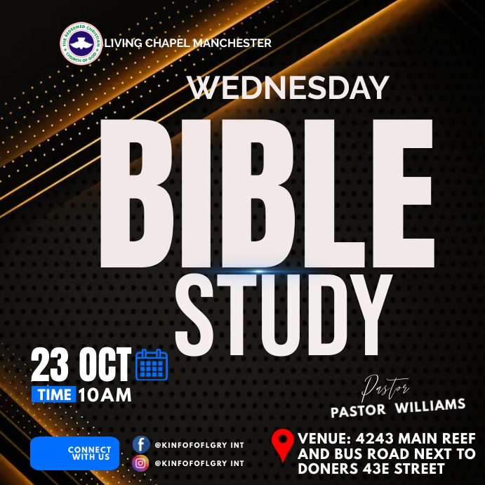 Plantilla de BIBLE STUDY FLIERS | PosterMyWall