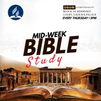 BIBLE STUDY instagram post ad template | PosterMyWall