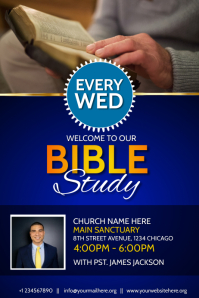 bible study flyer Template | PosterMyWall