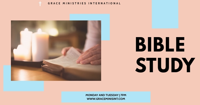 BIBLE STUDY FLYER | PosterMyWall