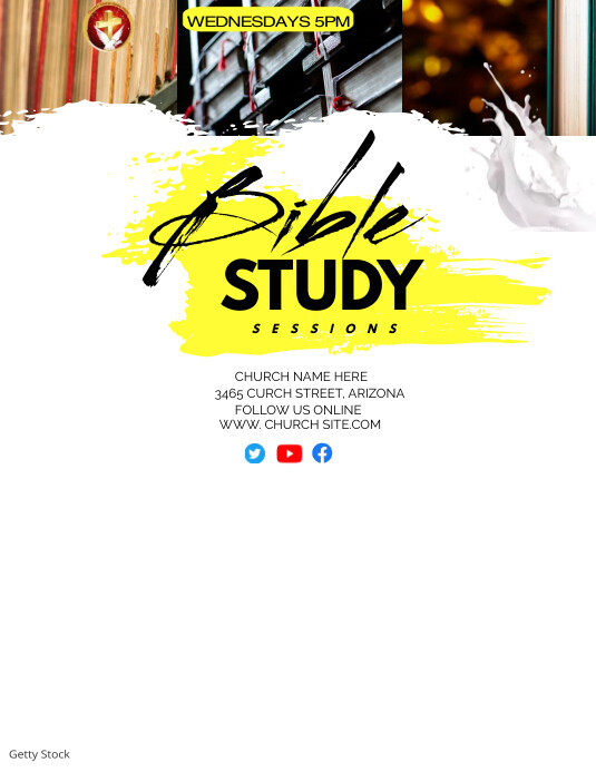 bible study FLYER Template | PosterMyWall
