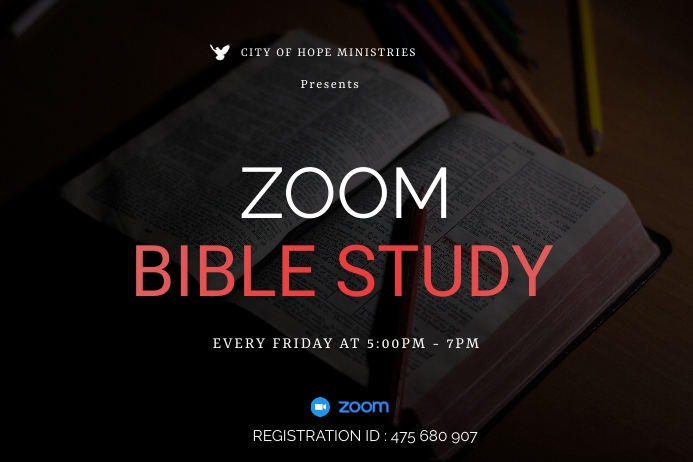 Bible Study flyer Template | PosterMyWall