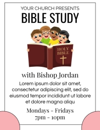 Bible Study Template | PosterMyWall