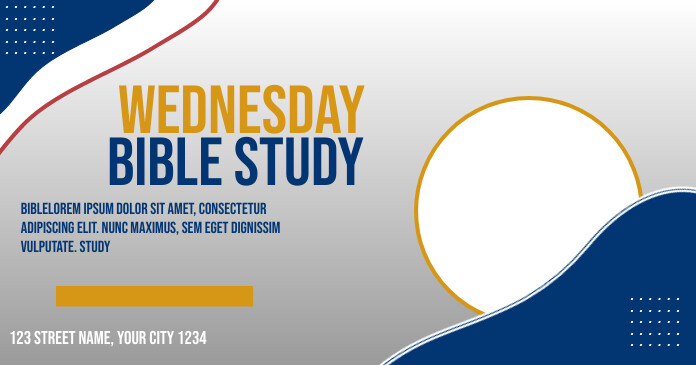 bible study flyer Template | PosterMyWall