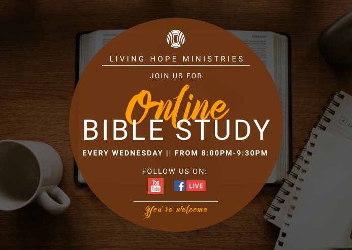 Bible study flyer Template | PosterMyWall