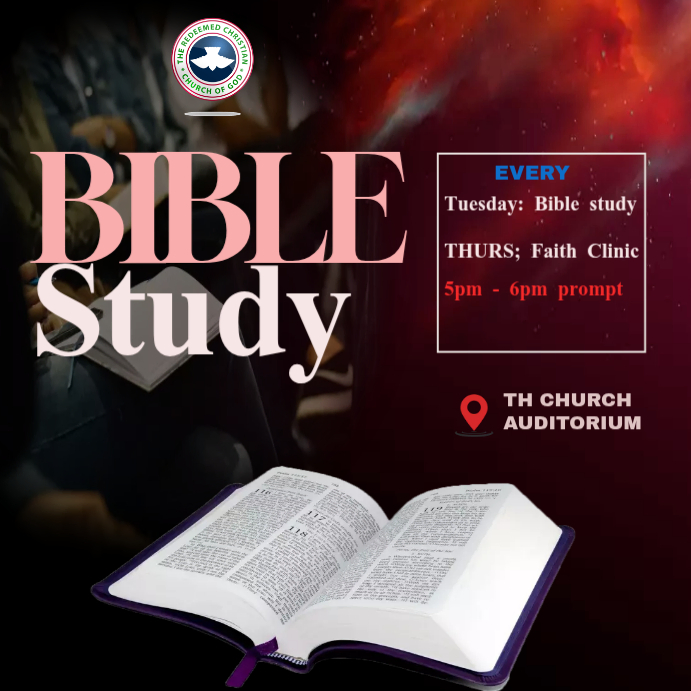 BIBLE STUDY FLYER Template | PosterMyWall