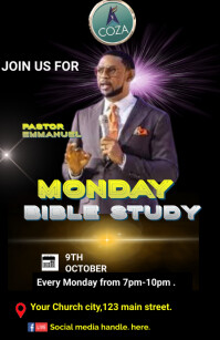 bible study Template | PosterMyWall