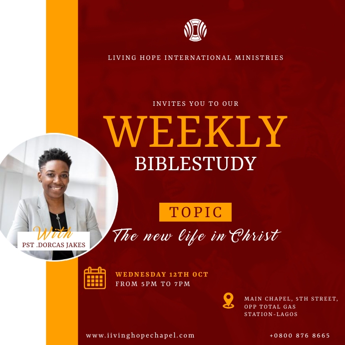 Bible study flyer Template | PosterMyWall