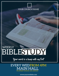bible study flyer Template | PosterMyWall