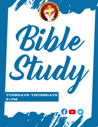 bible study FLYER Template | PosterMyWall