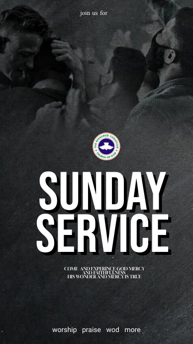 Bible Study Flyer / Sunday service Template | PosterMyWall