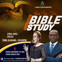 bible study flyer template | PosterMyWall