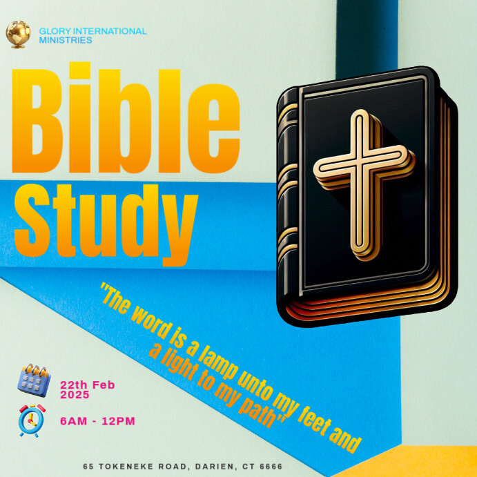 Bible Study Instagram Post เทมเพลต | PosterMyWall