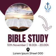 bible study Template | PosterMyWall