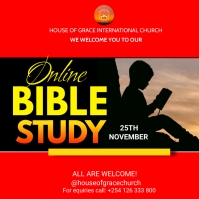 bible study flyer Template | PosterMyWall