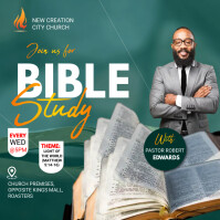 Bible study, church online bible study Template | PosterMyWall