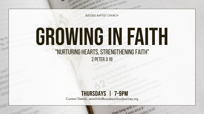 bible study poster Template | PosterMyWall