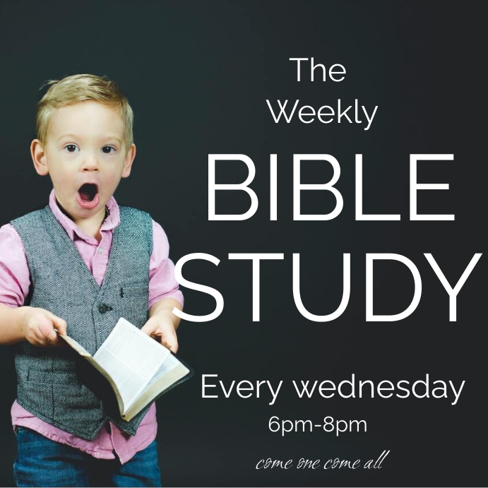 Copy of BIBLE STUDY POSTER | PosterMyWall