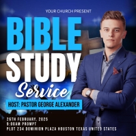 Bible Study Ads Template | PosterMyWall