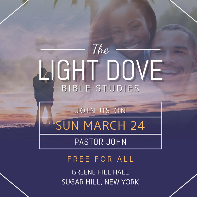 Bible Study Session Church Ad Instagram Image Template | PosterMyWall
