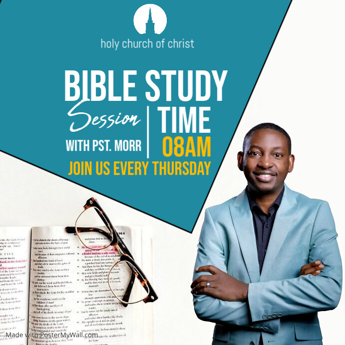 Copy of bible study session | PosterMyWall