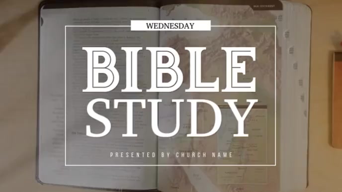 Bible Study Template | PosterMyWall