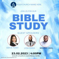 BIBLE STUDY POSTER Template | PosterMyWall