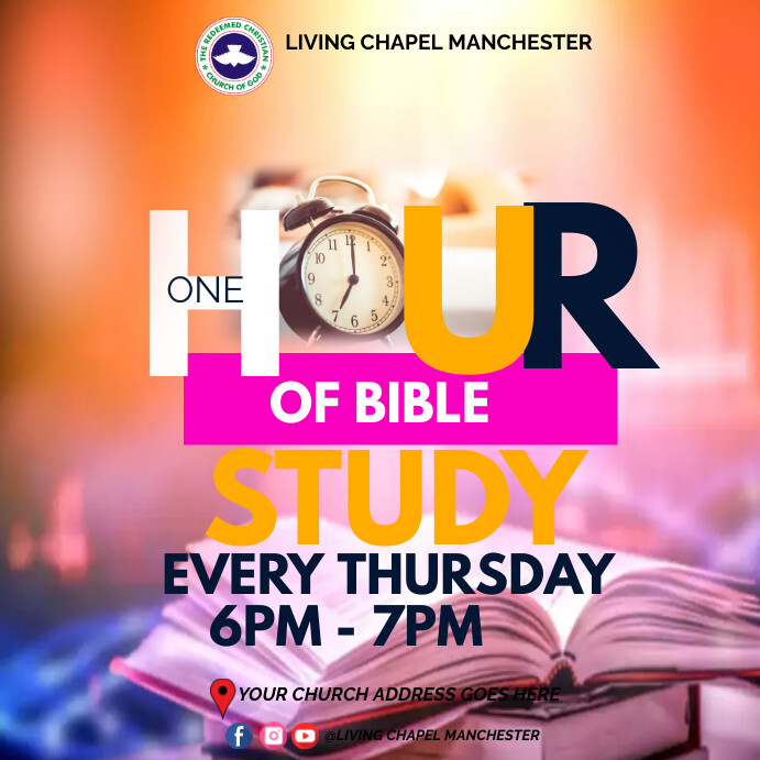 Bible study template | PosterMyWall