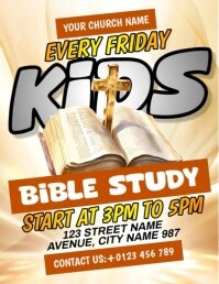 Bible Study Ads Template | PosterMyWall