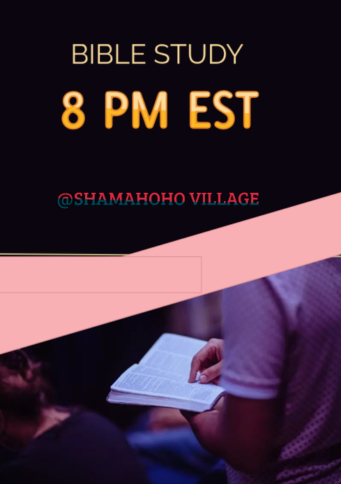BIBLE STUDY TEMPLETE Template | PosterMyWall