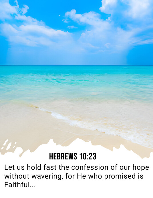 Bible Verse Ad Poster Design Template | PosterMyWall