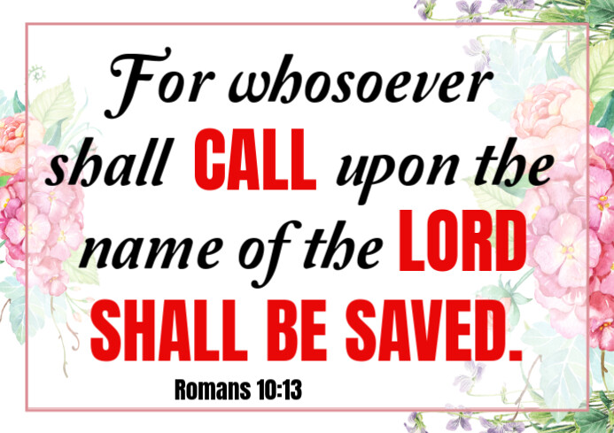 Copy of Placard Christian Message | PosterMyWall