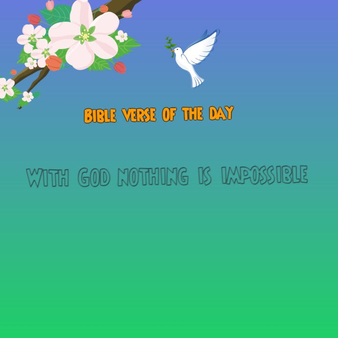 Bible verse Template | PosterMyWall