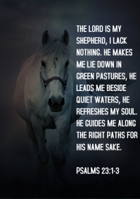 BIBLE VERSE FLYER Template | PosterMyWall