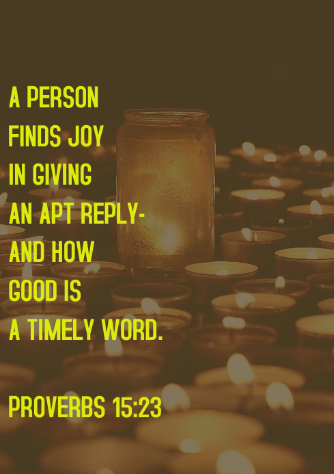 BIBLE VERSE FLYER Template | PosterMyWall