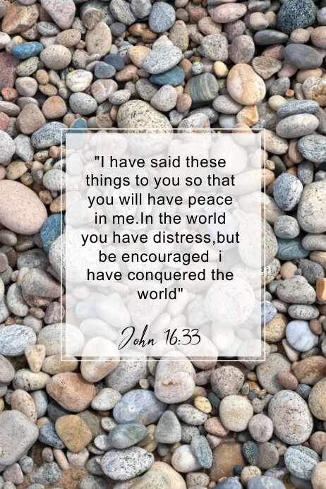 Bible verse flyer template | PosterMyWall