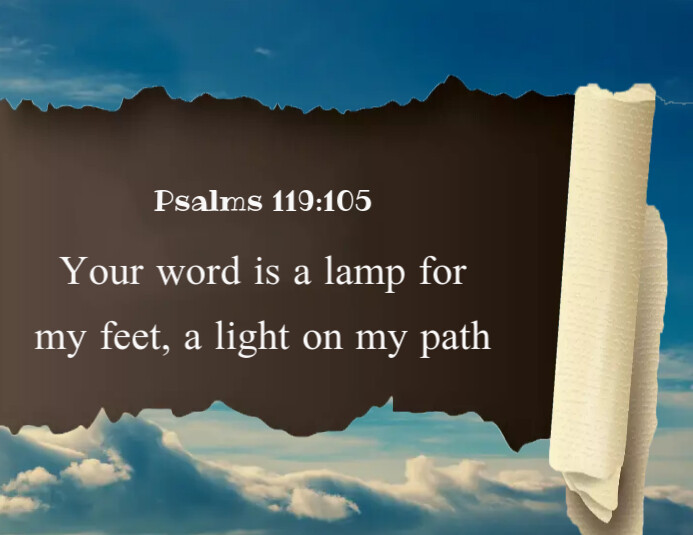 Bible verse flyer template | PosterMyWall