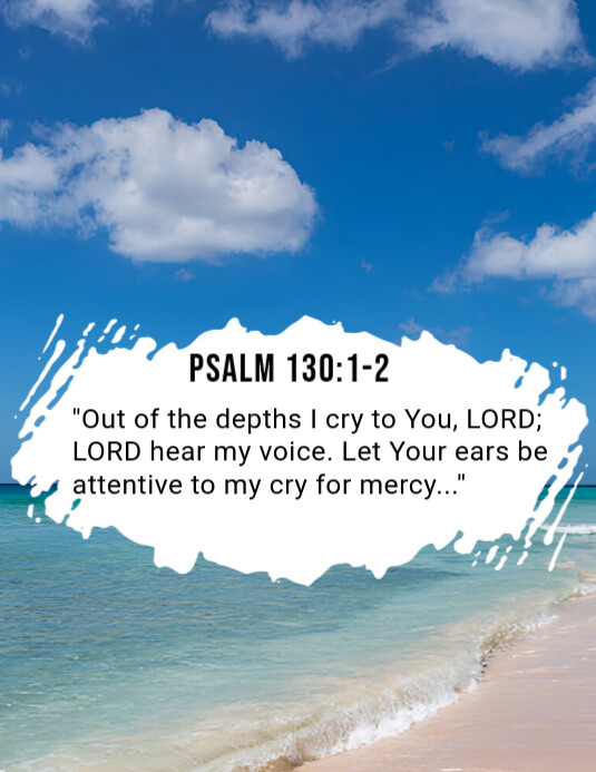 Bible Verse Poster Ad Design Templat | PosterMyWall