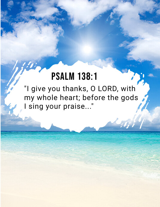 Modèle Bible Verse Poster Ad Design | PosterMyWall