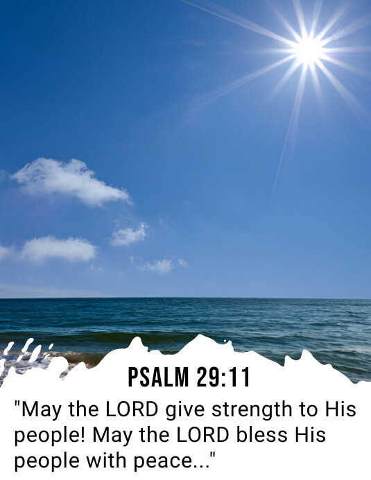 Modèle Bible Verse Poster Ad Design | PosterMyWall