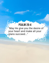 Bible Verse Poster Ad Design Template | PosterMyWall