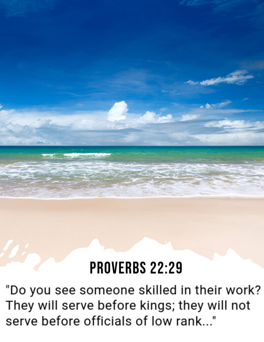 Modèle Bible Verse Poster Ad Design | PosterMyWall