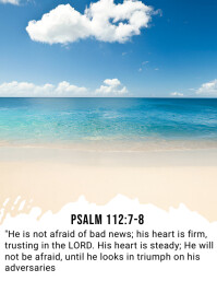 Bible Verse Poster Ad Design Template | PosterMyWall