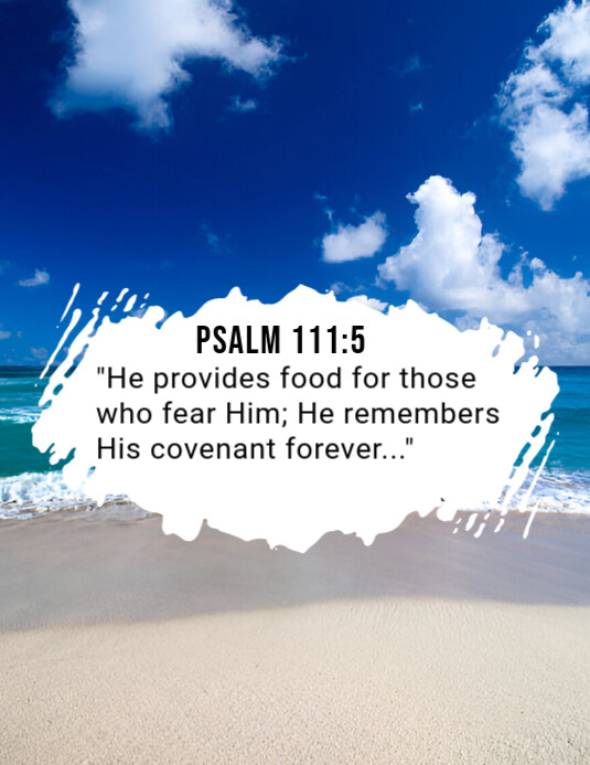 Modèle Bible Verse Poster Ad Design | PosterMyWall